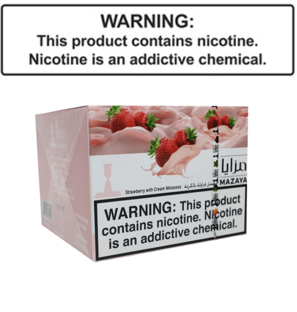 Mazaya 250gm Strawberry Cream 250 — USHookahSupply